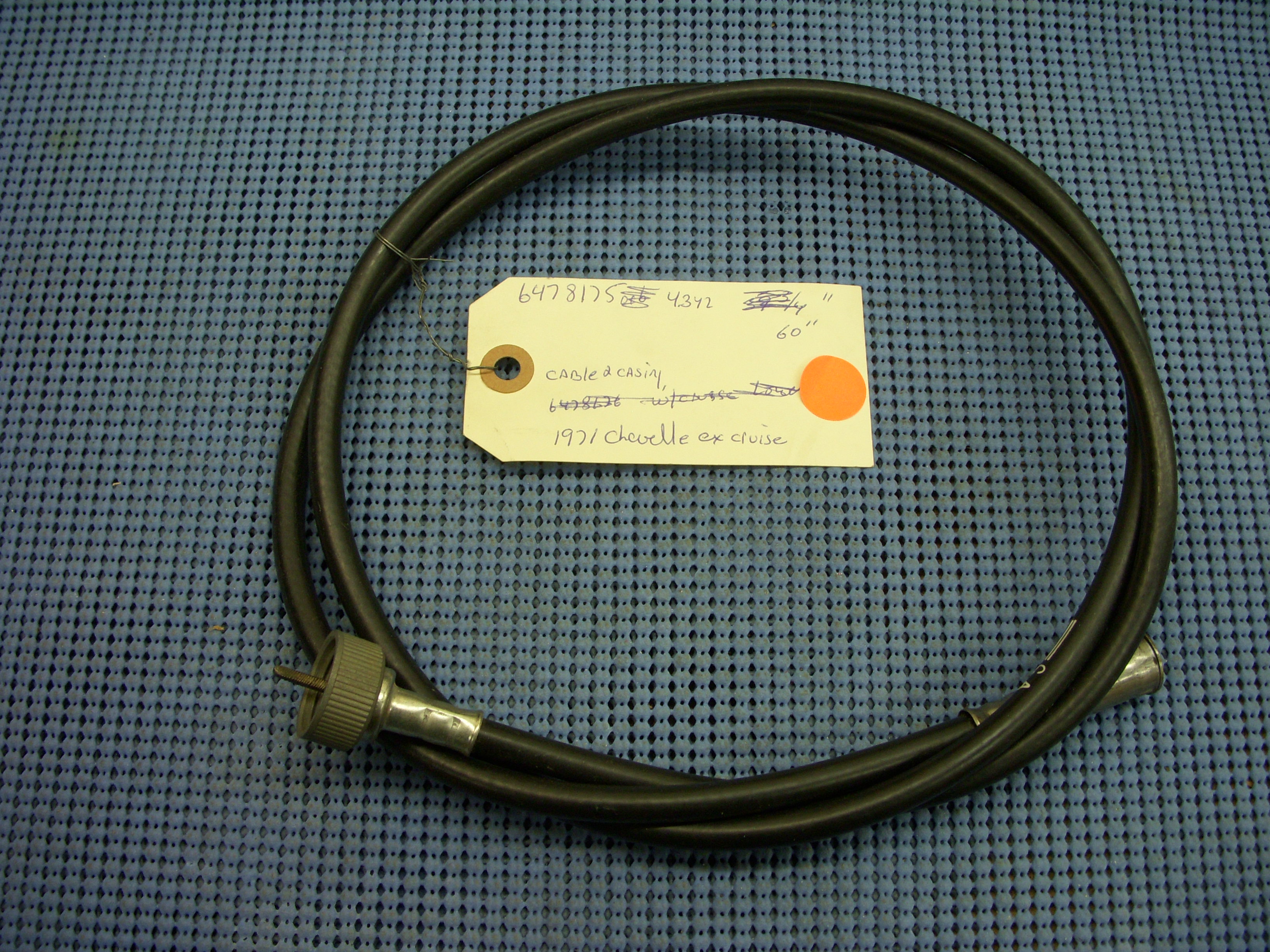 1969 - 1975 General Motors Speedometer Cable and Casing GM # 6478175 ...
