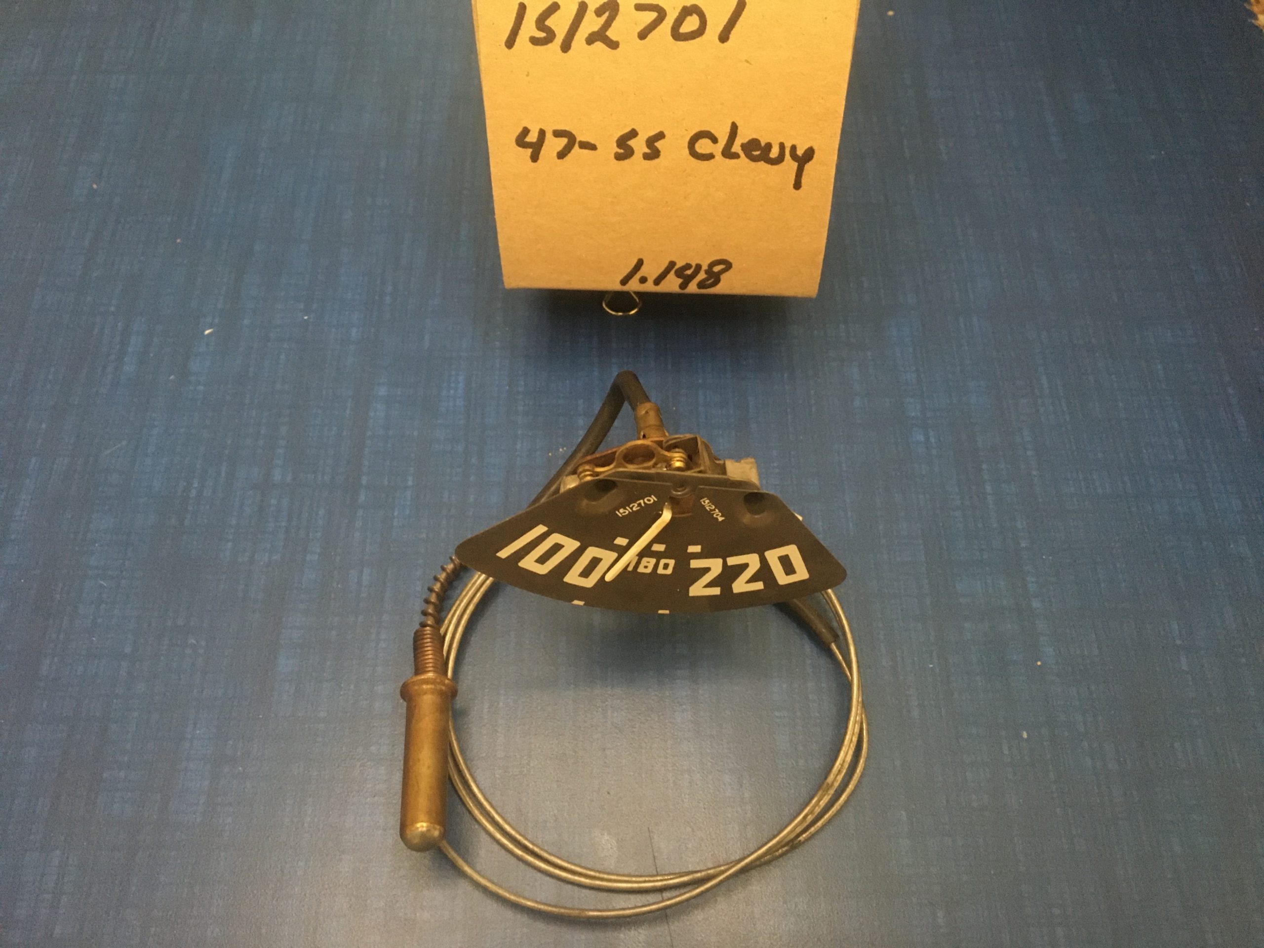 1947 - 1955 Chevrolet Pickup NOS Engine Water Temperature Gauge GM ...