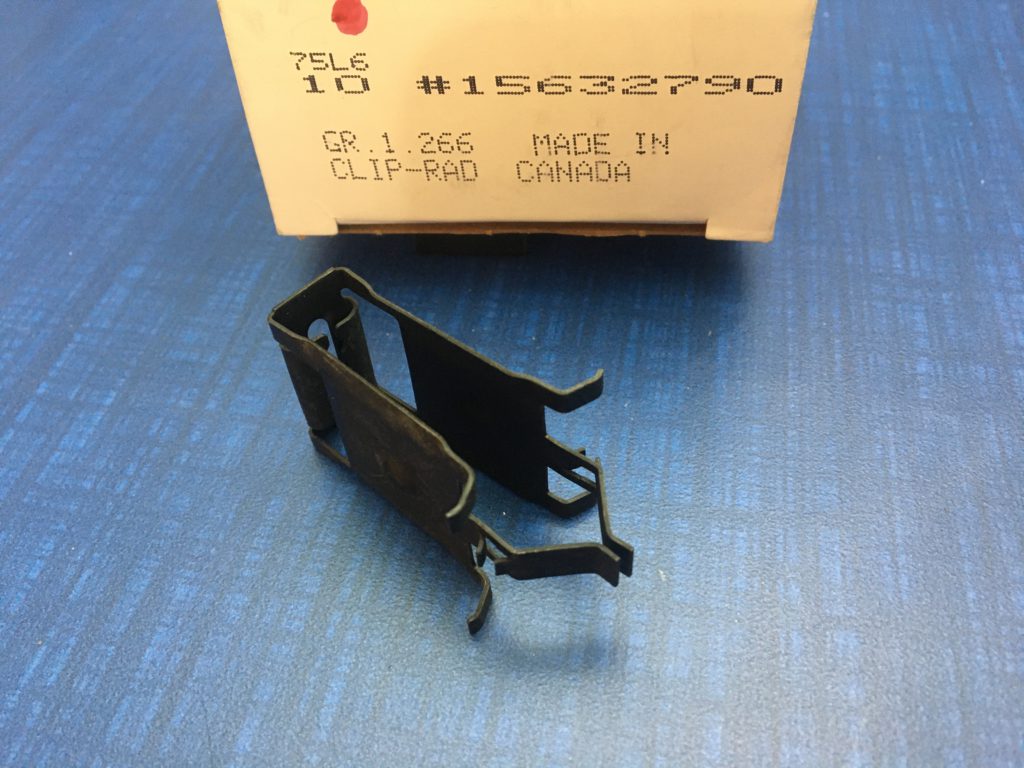 1991 - 1994 General Motors NOS Radiator Grill Retaining Clip GM ...