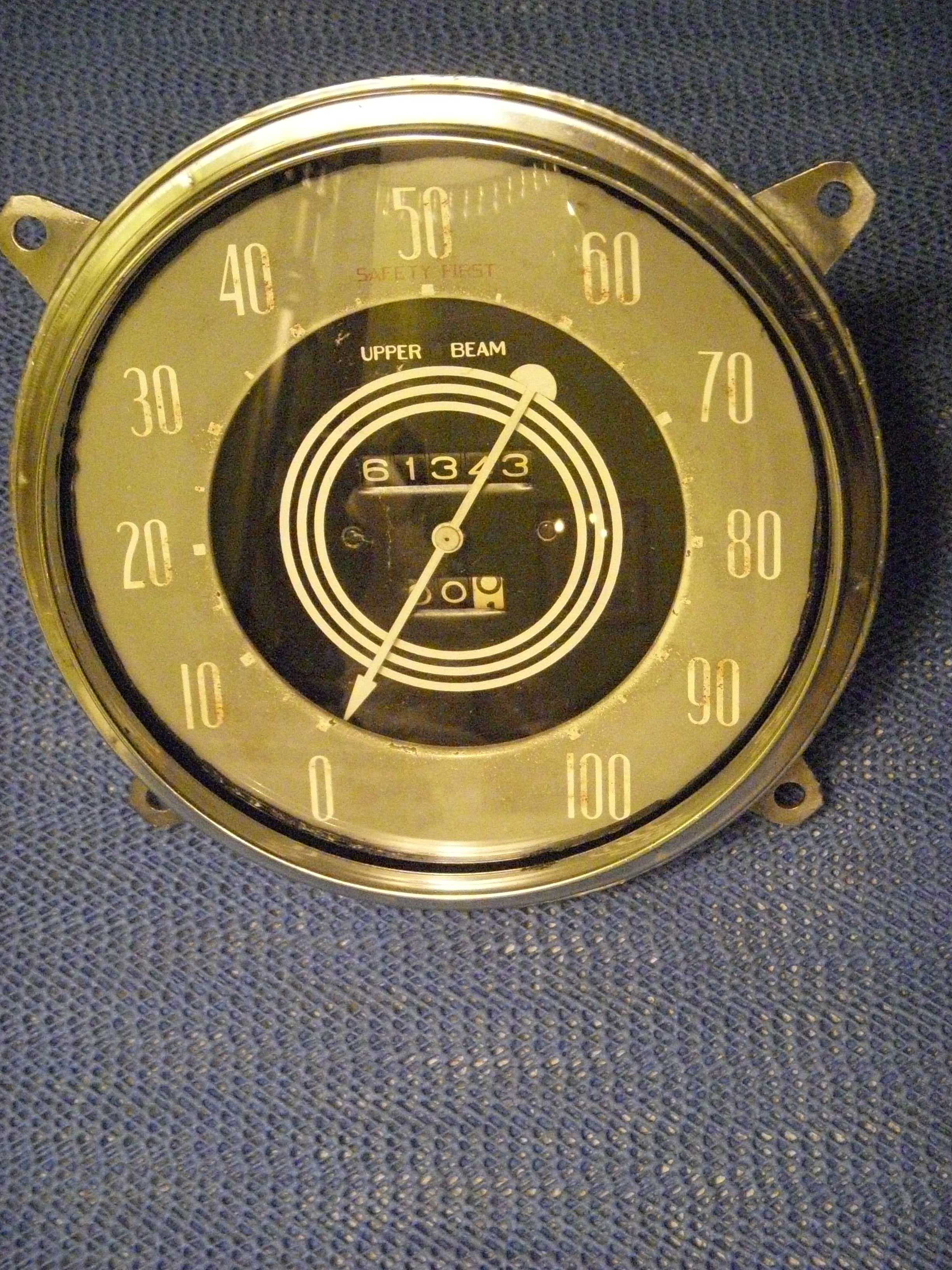 1936 Oldsmobile Speedometer Head USED # 1560681 - Oldsmobile Obsolete