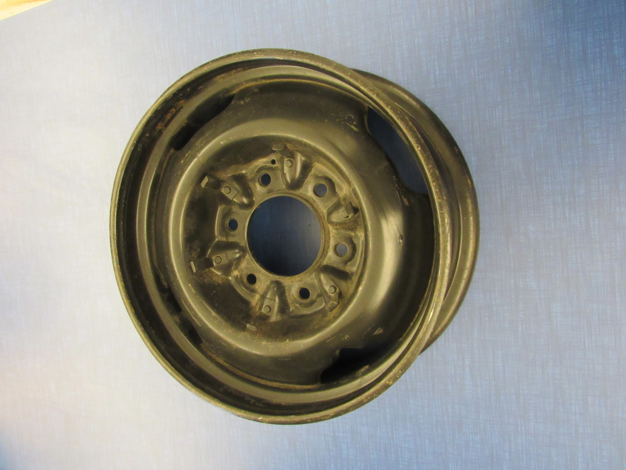 1946 - 1955 Chevrolet Pickup Six Hole Steel Wheel GM # 3704088 ...