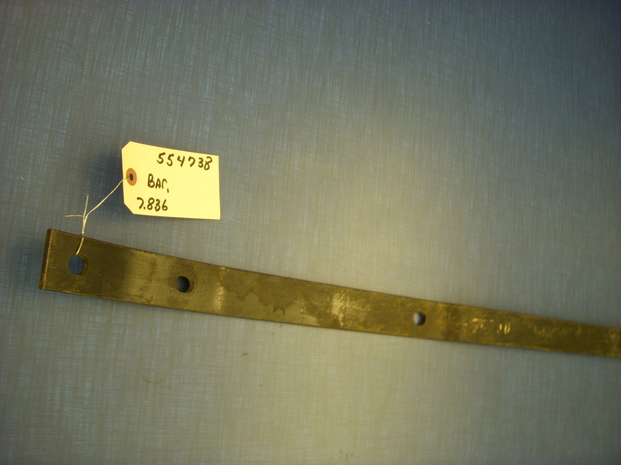 1948 - 1950 Oldsmobile NOS Front Bumper Center Reinforcement Bar GM ...