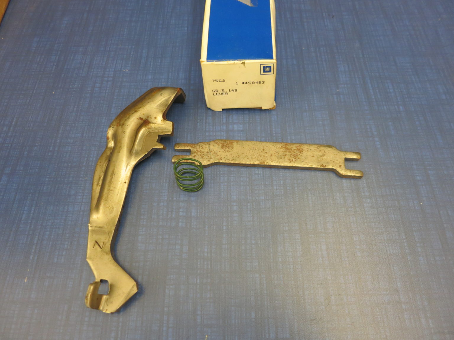 1964 - 1993 General Motors NOS Left Hand Parking Brake Lever And Strut ...