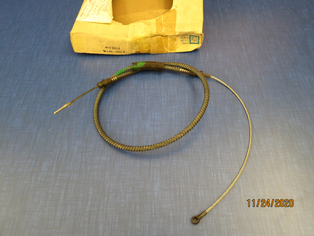 1975 - 1976 General Motors NOS Clutch Cable Assembly GM # 364654 ...