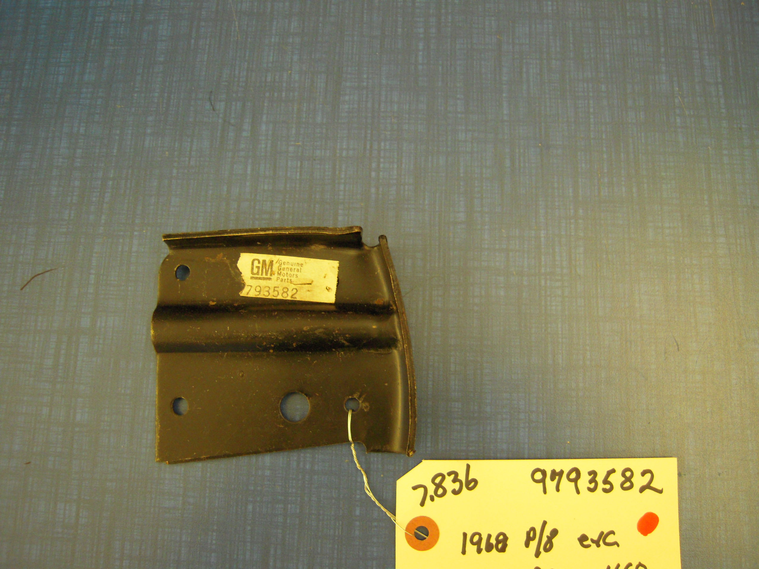 1968 Pontiac NOS Rear Bumper To Frame Left Hand Snubber Mounting ...