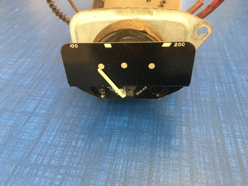 1955 Chevrolet NOS Instrument Panel Temperature Gauge GM # 1513145 ...